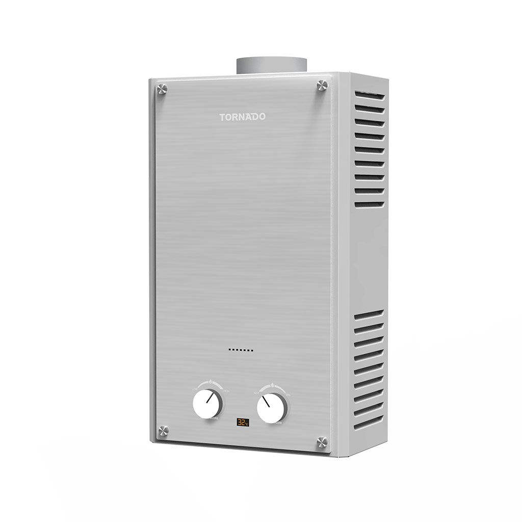 TORNADO Gas Water Heater 10 L Natural Gas Glass – Cairo Drop