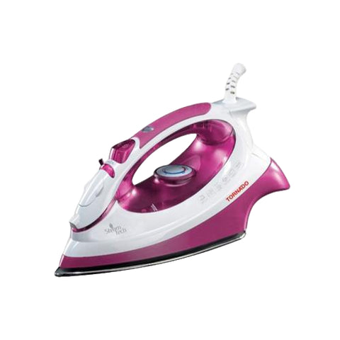 Tornado Steam Iron 2000W Teflon Soleplate –TA-2000S – Cairo Drop